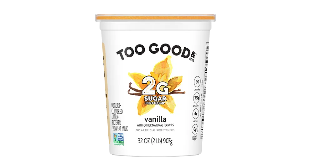Vanilla Too Good & Co.™ 5.3 oz Cup With 2 Grams of Sugar